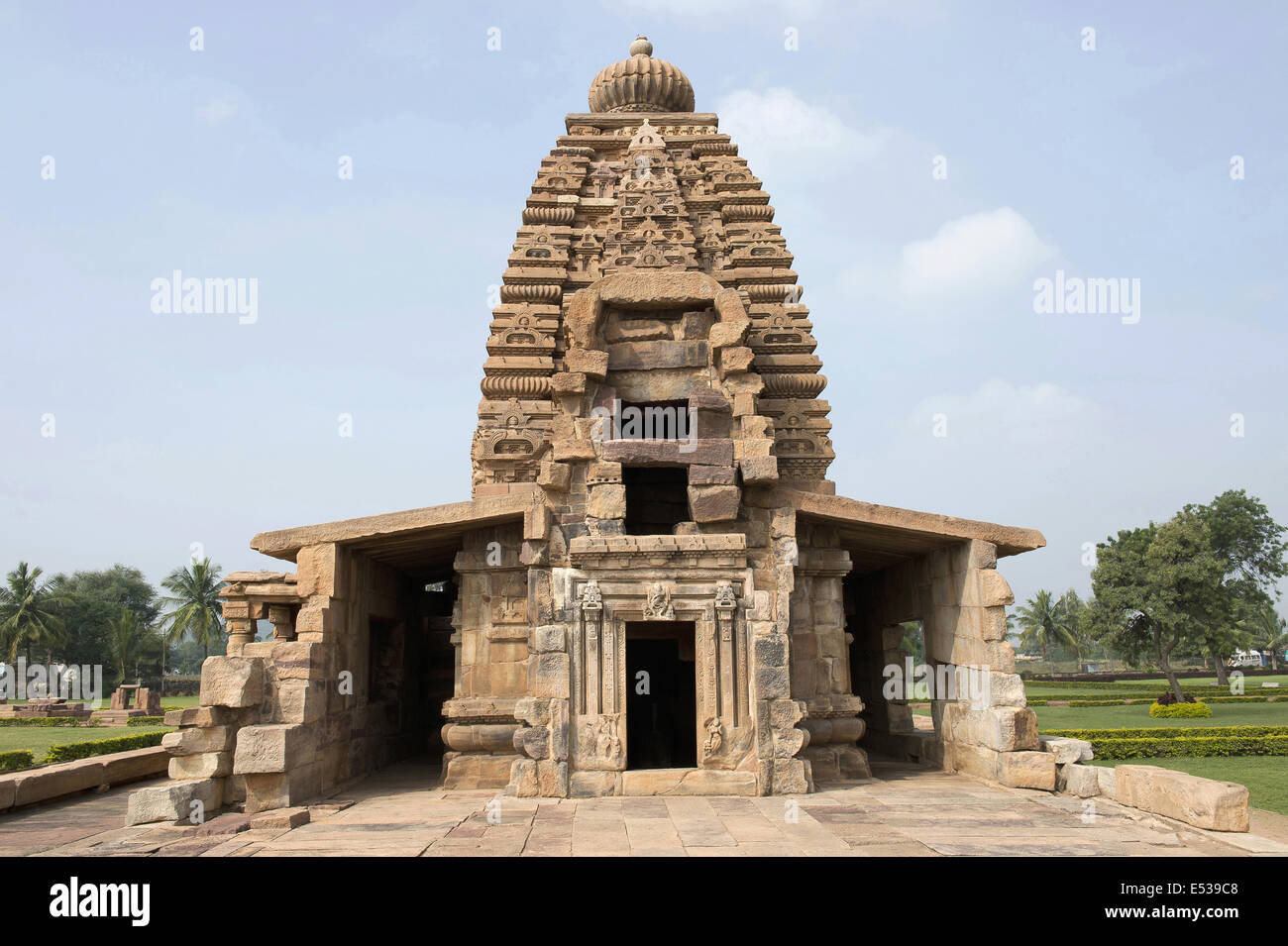 Galaganatha Temple, mid 7th century CE, Pattadakal, Karnataka , India ...