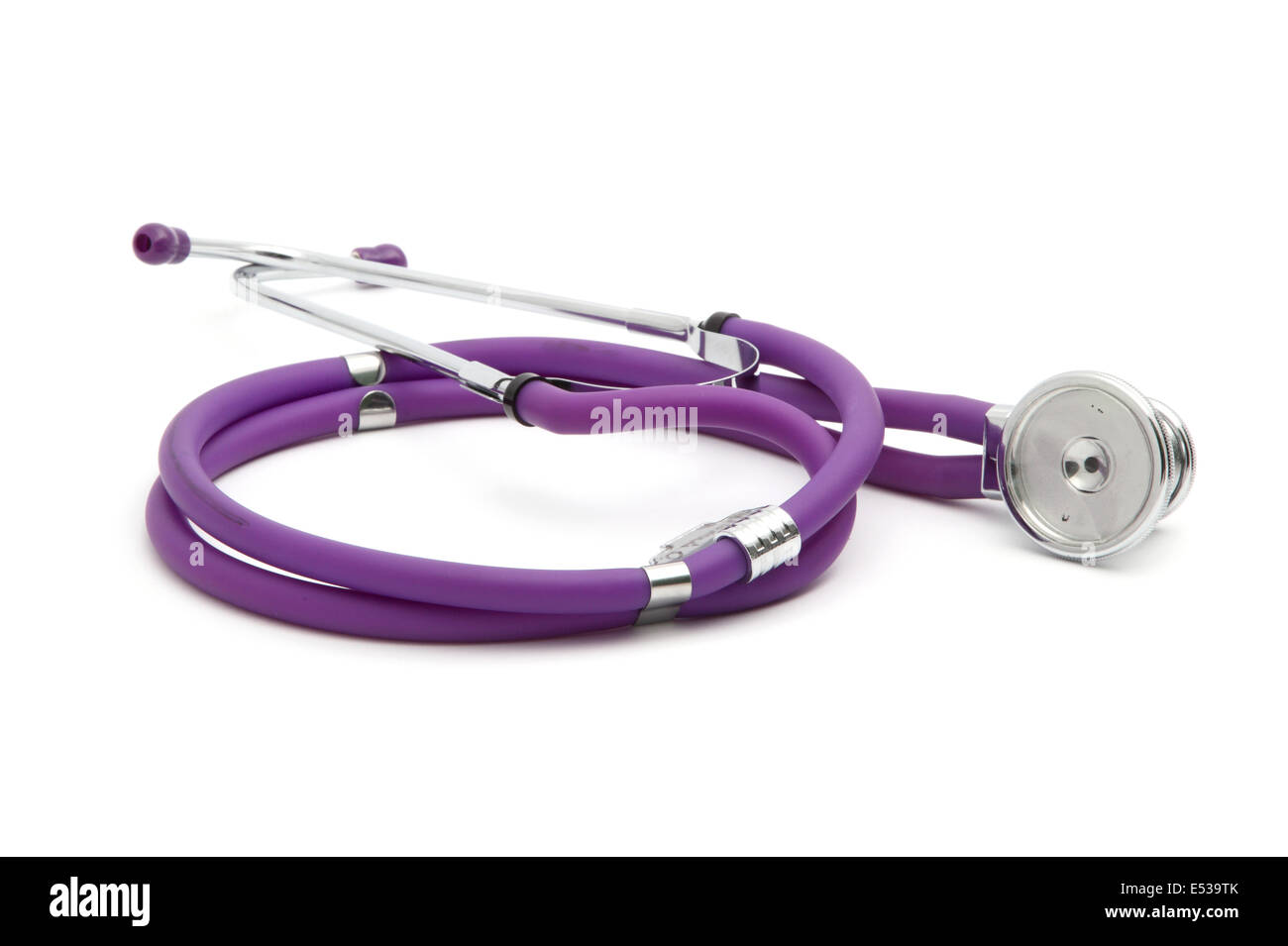 Medical doctor stethoscope focus Cut Out Stock Images & Pictures - Alamy