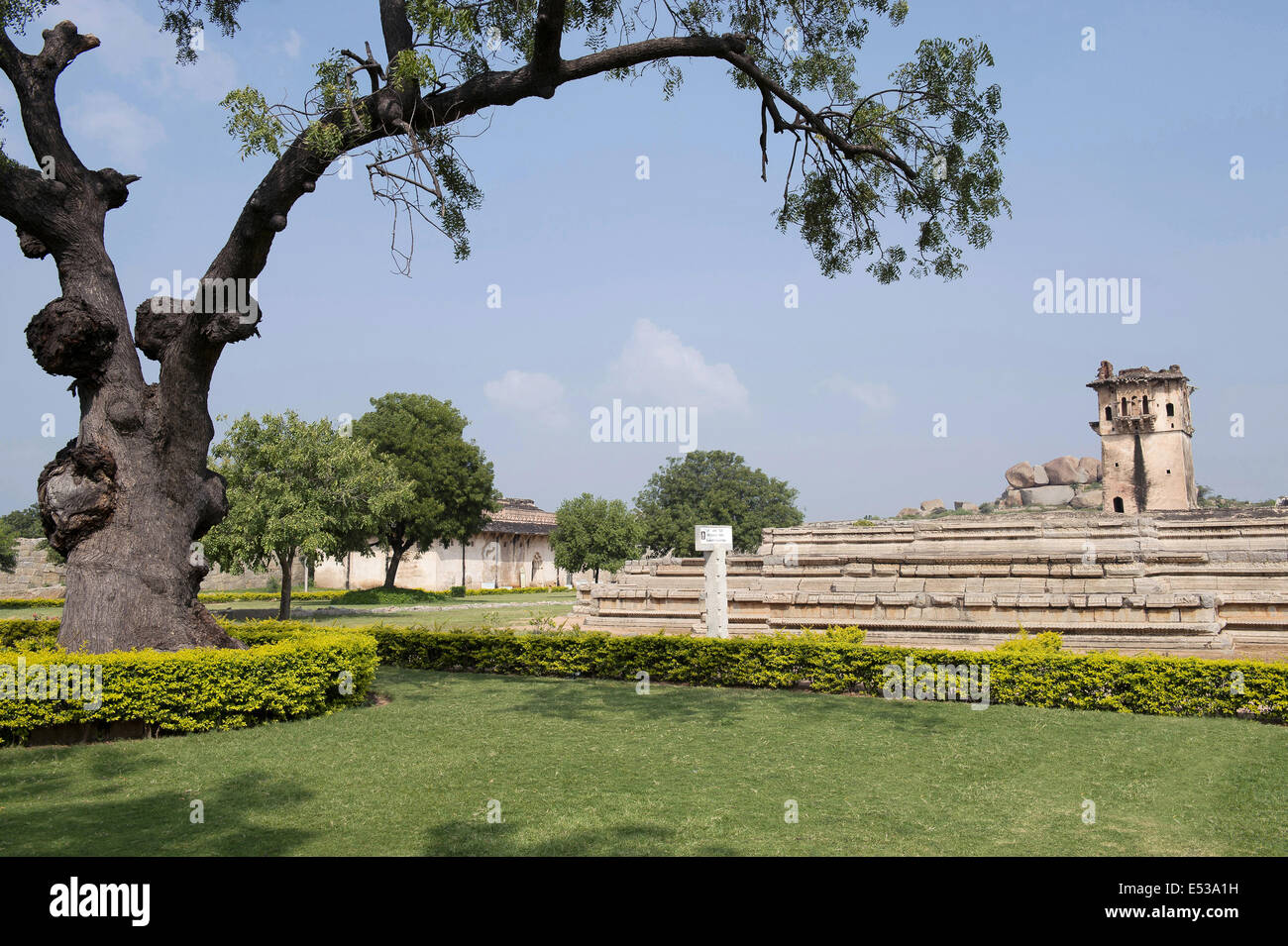 Northern Watch Tower, Zenana enclosure, Hampi Monuments, Karnataka ...
