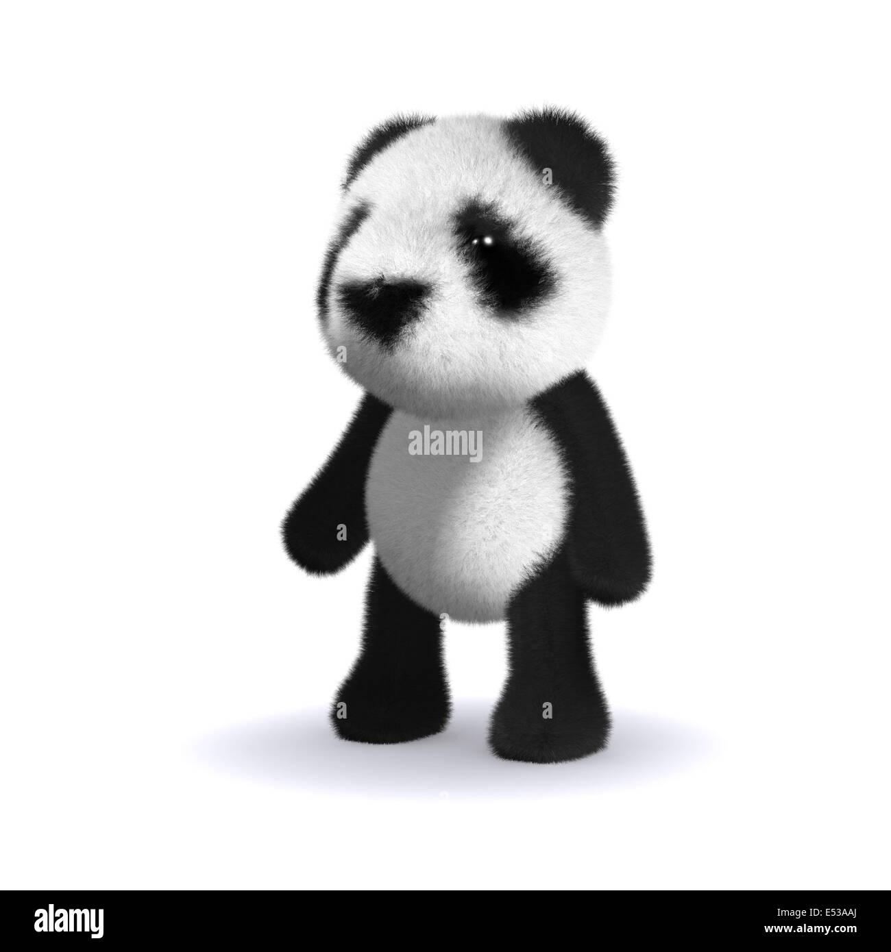 3d render of a baby panda bear Stock Photo - Alamy