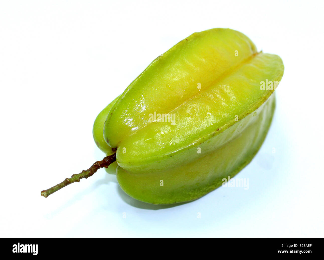 Star fruit and Star apple fruit food Stock Photo - Alamy