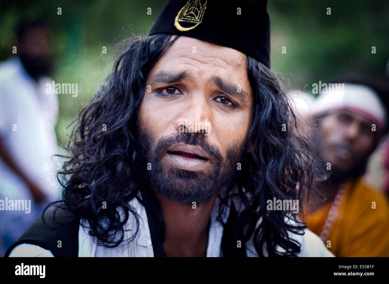 Sufi fakir, from annual pilgrimage to the tomb of Muslim Sufi saint ...