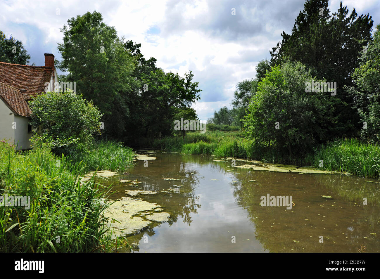 This is the famous view which formed Constable's most famous painting ...