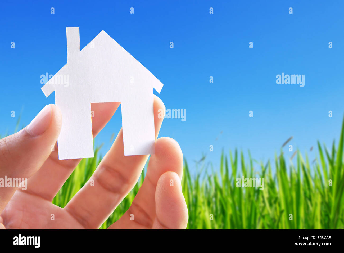 my dream house concept Stock Photo - Alamy