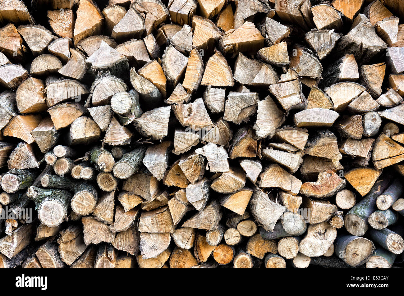 background with pattern of tree logs Stock Photo - Alamy