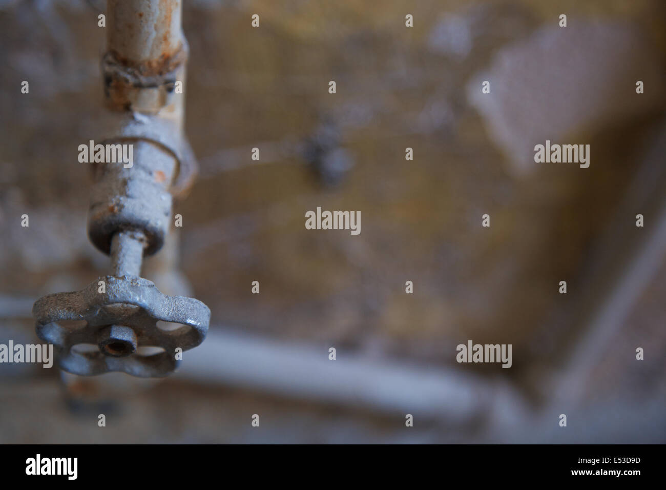 Old rusty tap. Horizontal close-up photo Stock Photo - Alamy