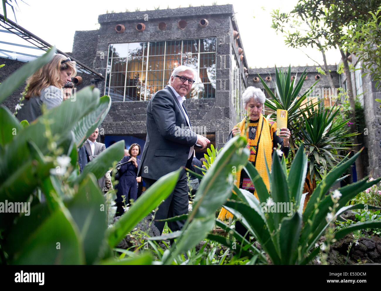 Mexico City, Mexico. 18th July, 2014. Marlene Ehrenberg Enriquez (R ...