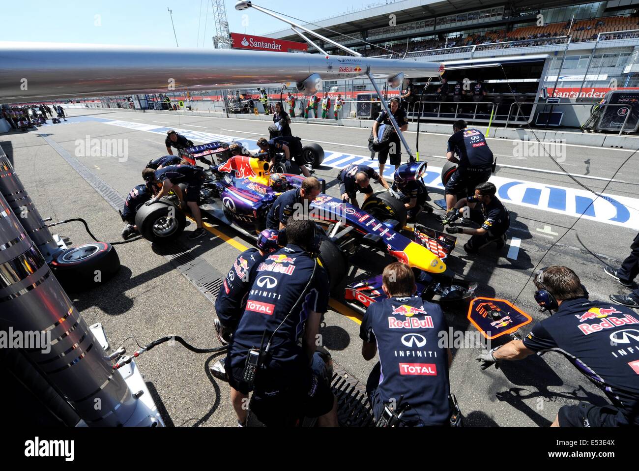 Hockenheim, Germany. 19th July, 2014. German Formula One racing driver ...