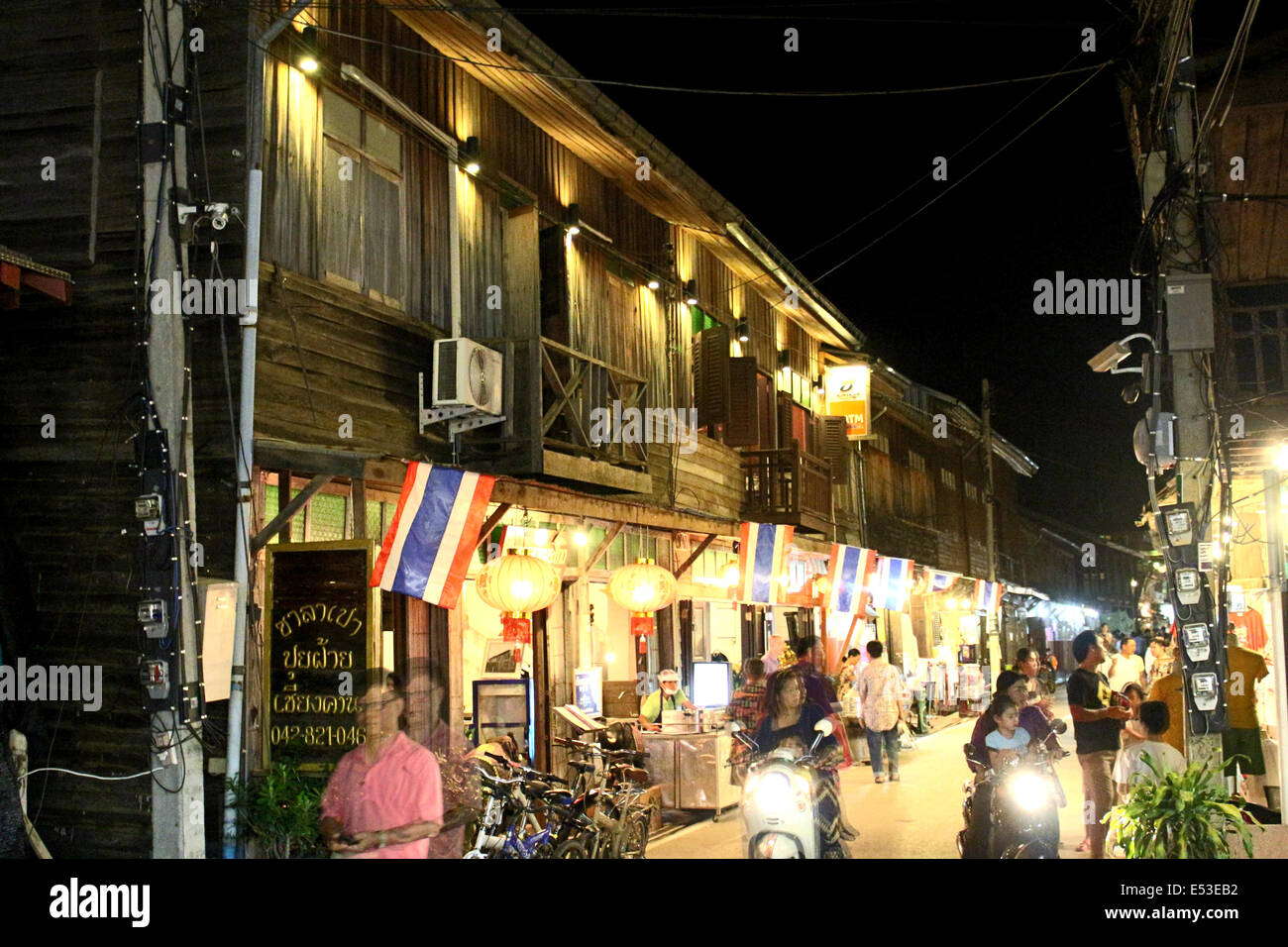Editorial Use Only - CHIANG KHAN,LOEI - JUNE 28 : Chiang Khan a popular ...