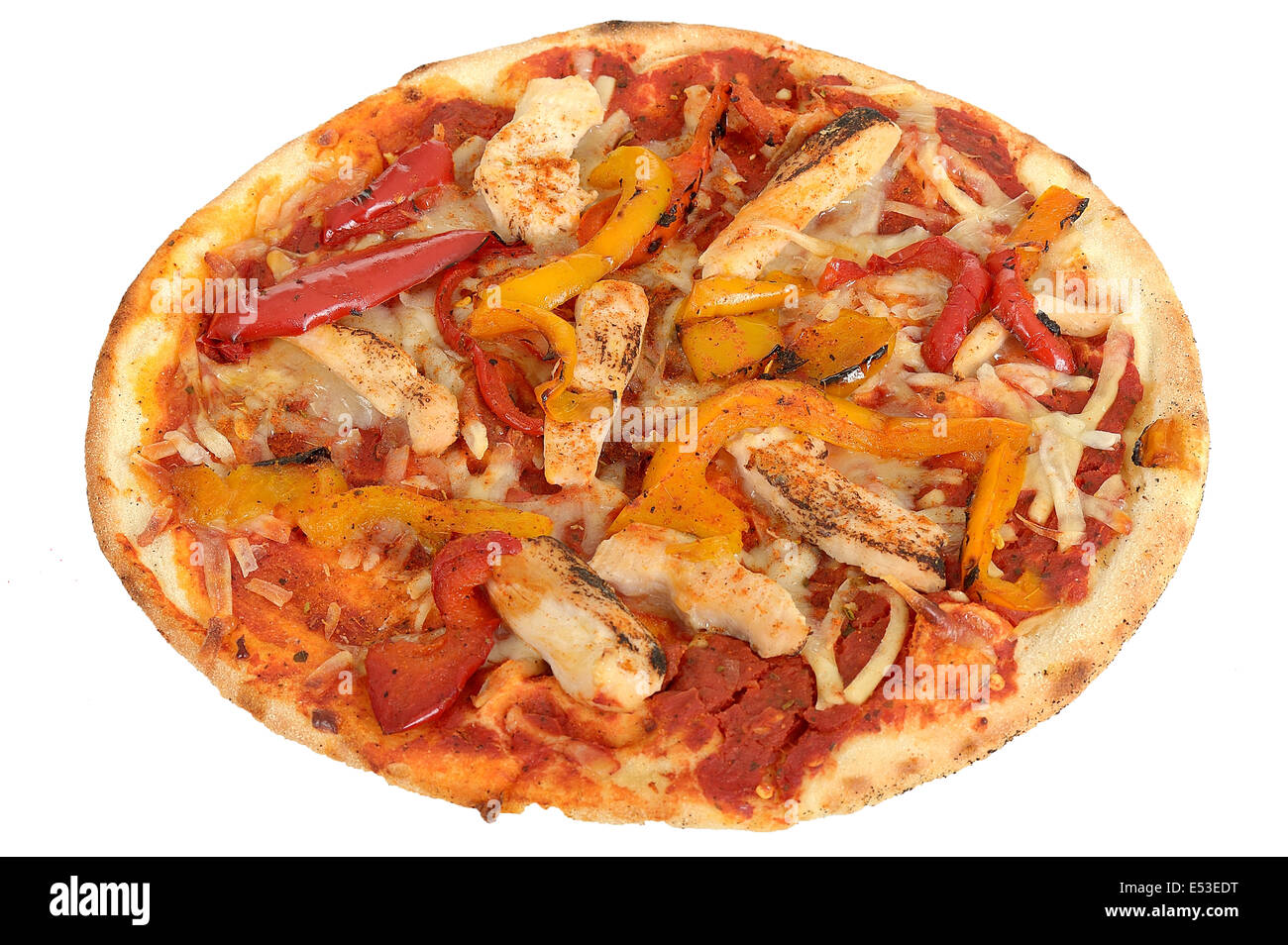 Chicken pizza hi-res stock photography and images - Alamy