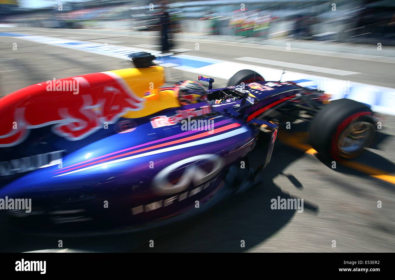 Hockenheim, Germany. 19th July, 2014. German Formula One racing driver ...