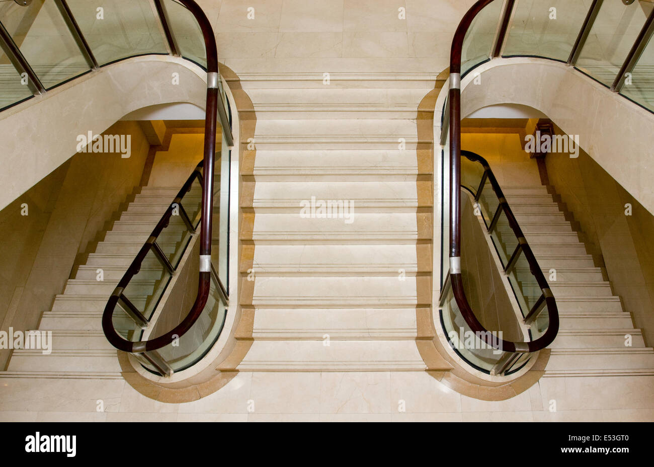 Interior stairs background Stock Photo - Alamy