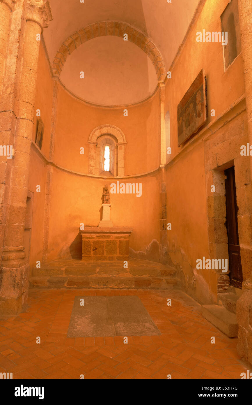 Templar church of the Vera Cruz, Zamarramala. Segovia, Spain Stock ...