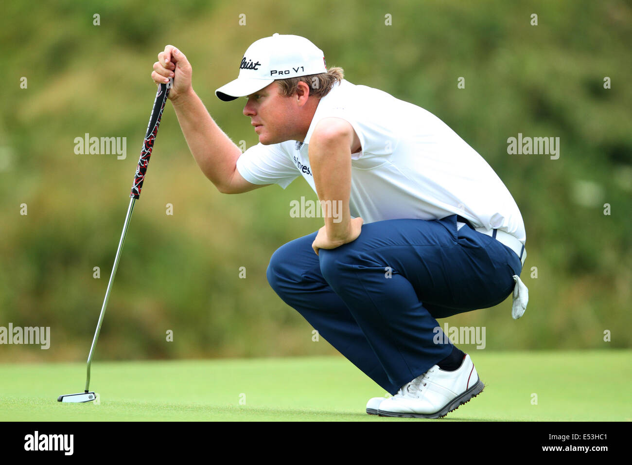 GEORGE COETZEE BRITISH OPEN GOLF CHAMPIONSHIP ROYAL LIVERPOOL GOLF CLUB ...