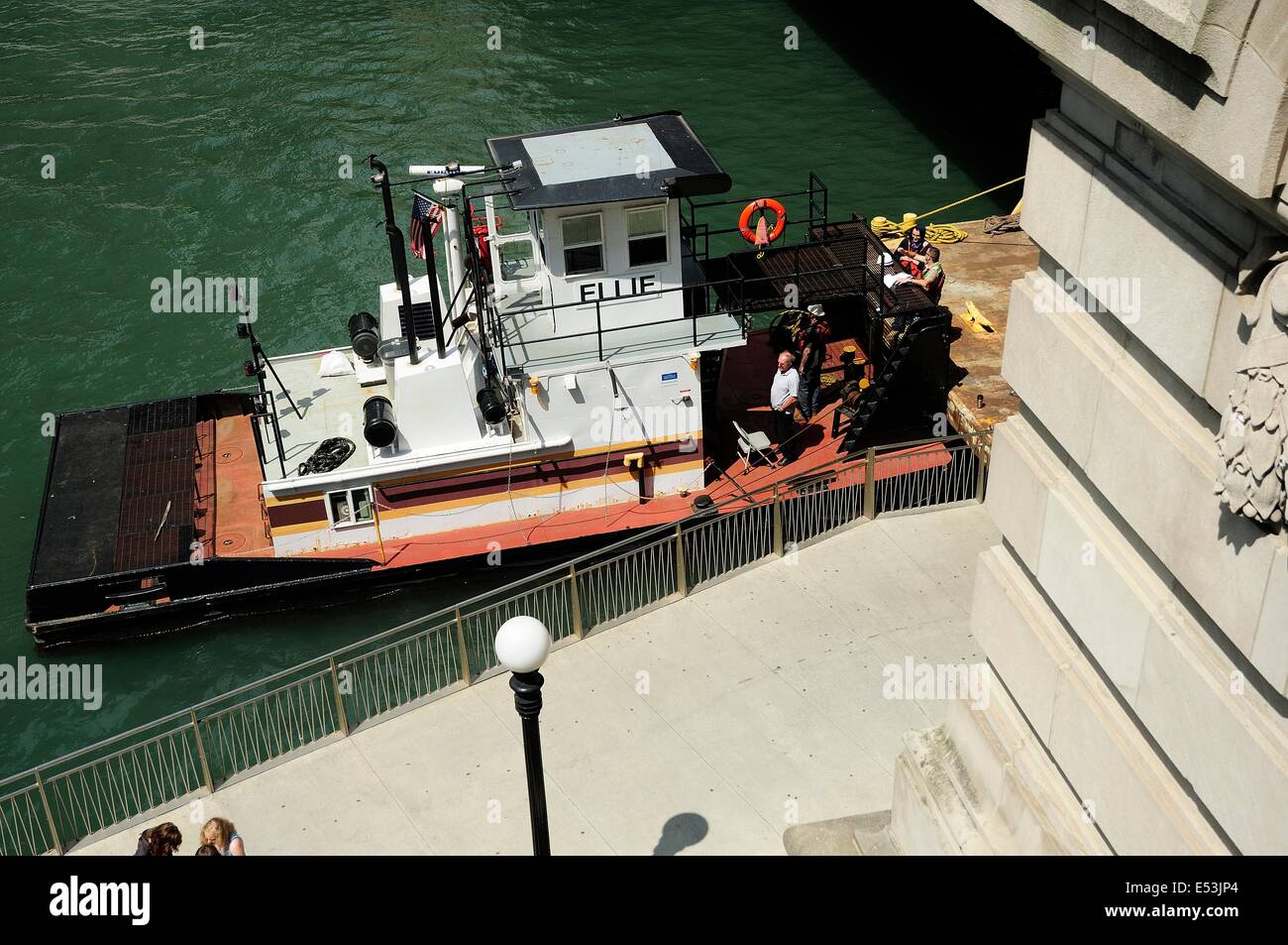 Barge and push boat hi-res stock photography and images - Alamy