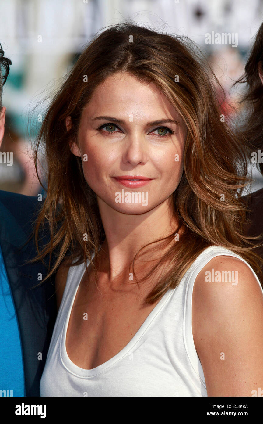Berlin, Germany. 18th July, 2014. Keri Russell poses at the photocall ...