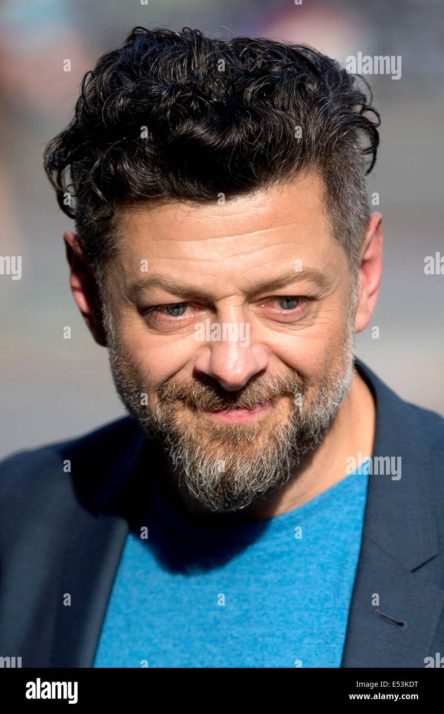 Berlin, Germany. 18th July, 2014. Andy Serkis poses at the photocall of ...