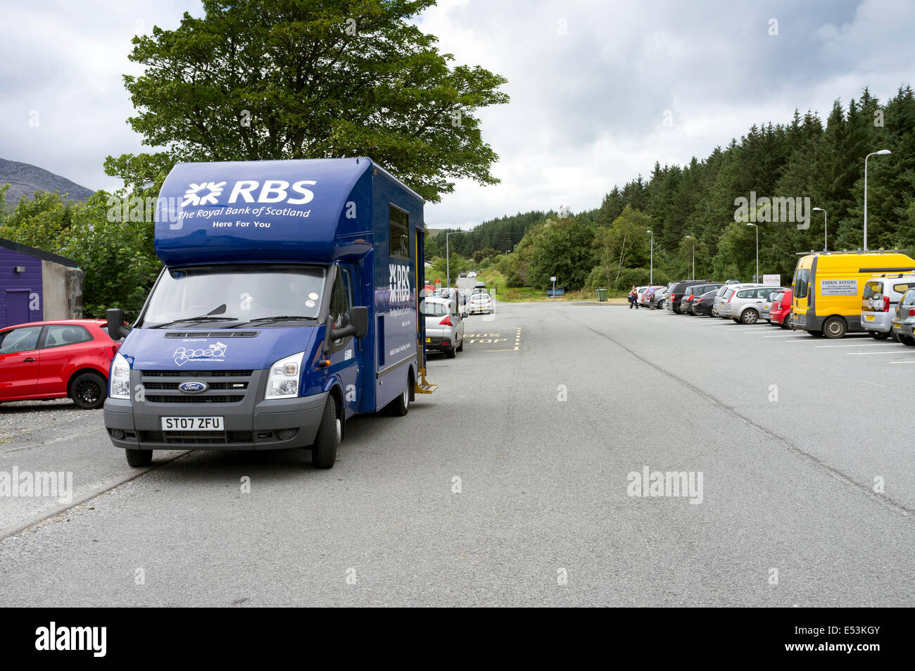 Rbs mobile bank van hi-res stock photography and images - Alamy