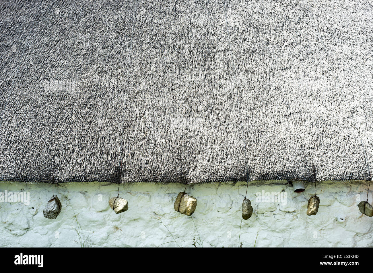 A Traditional Blackhouse at Luib on the Isle of Skye Scotland UK Stock ...