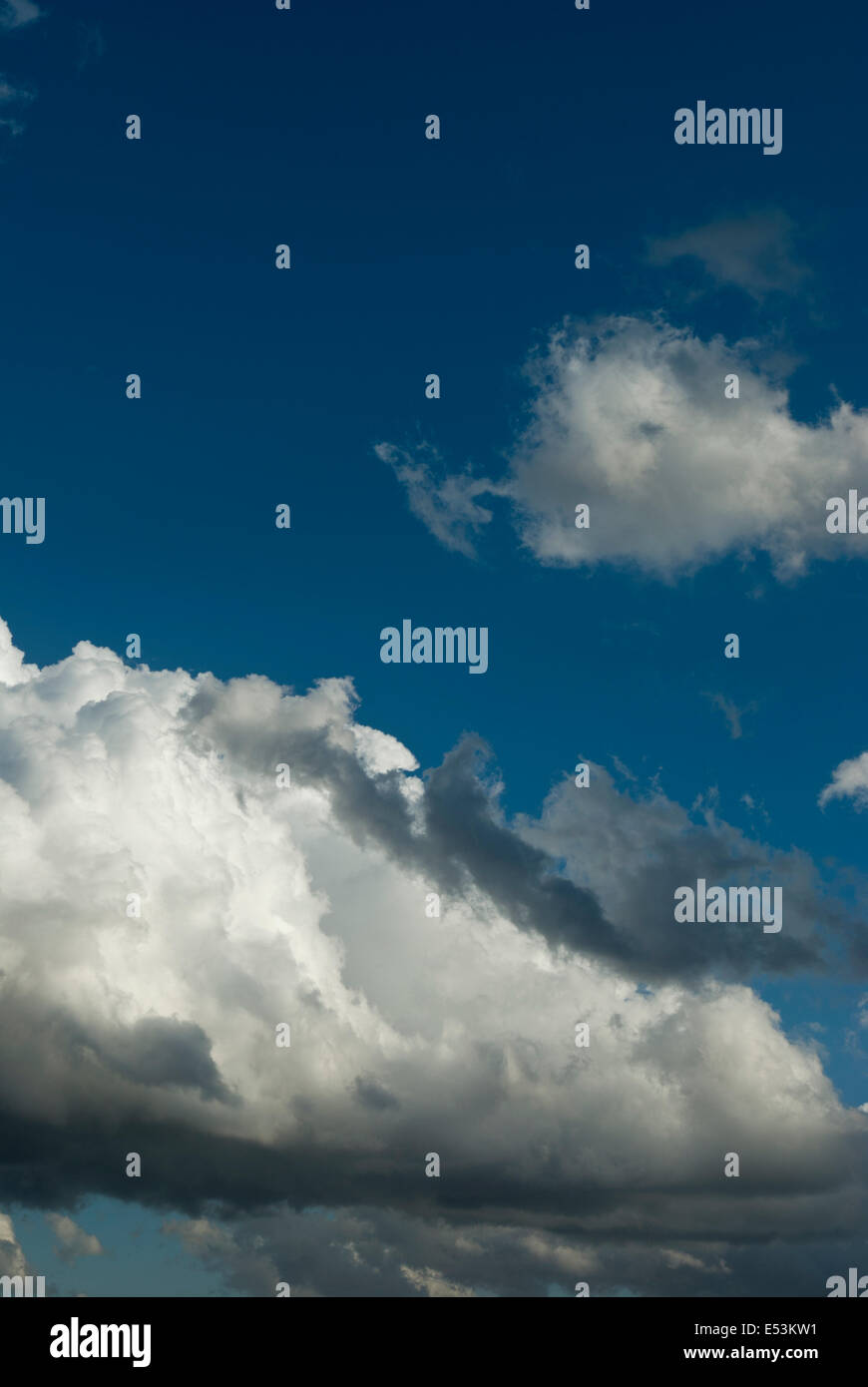 Blue Sky, Clouds, Great Smoky Mtns NP, TN-NC Stock Photo - Alamy