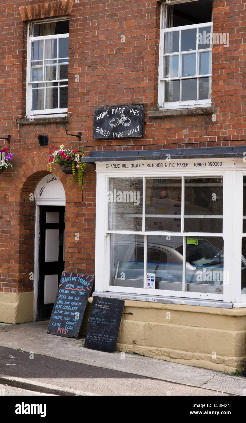 Castle Cary, a small market town in somerset England UK, Charlie Hill ...