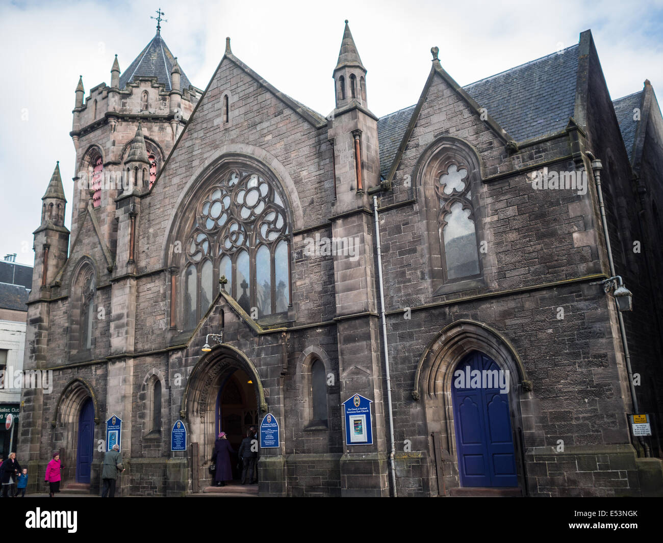 Inverness East Church Stock Photo - Alamy