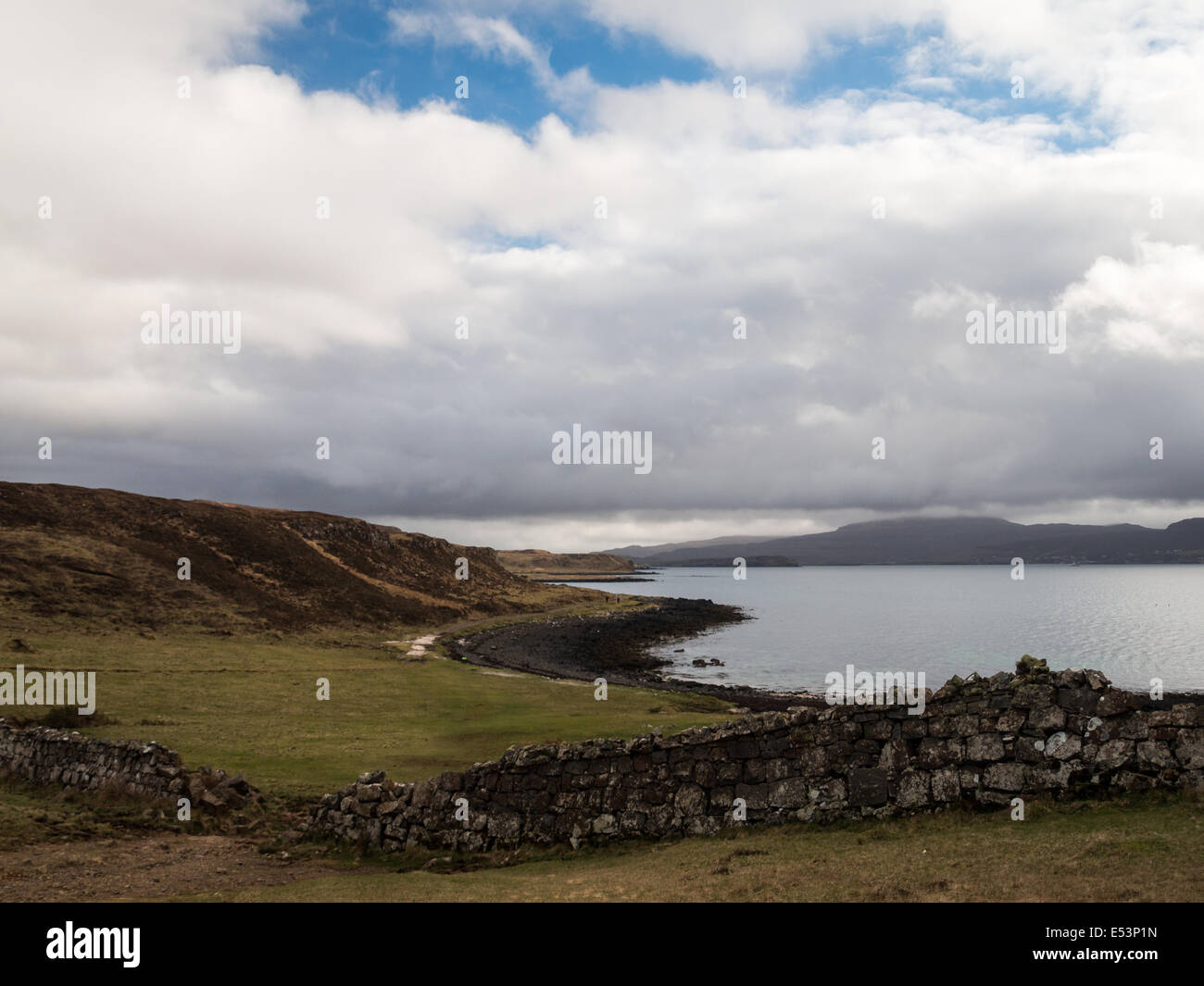 Waternish peninsula landscape Stock Photo - Alamy
