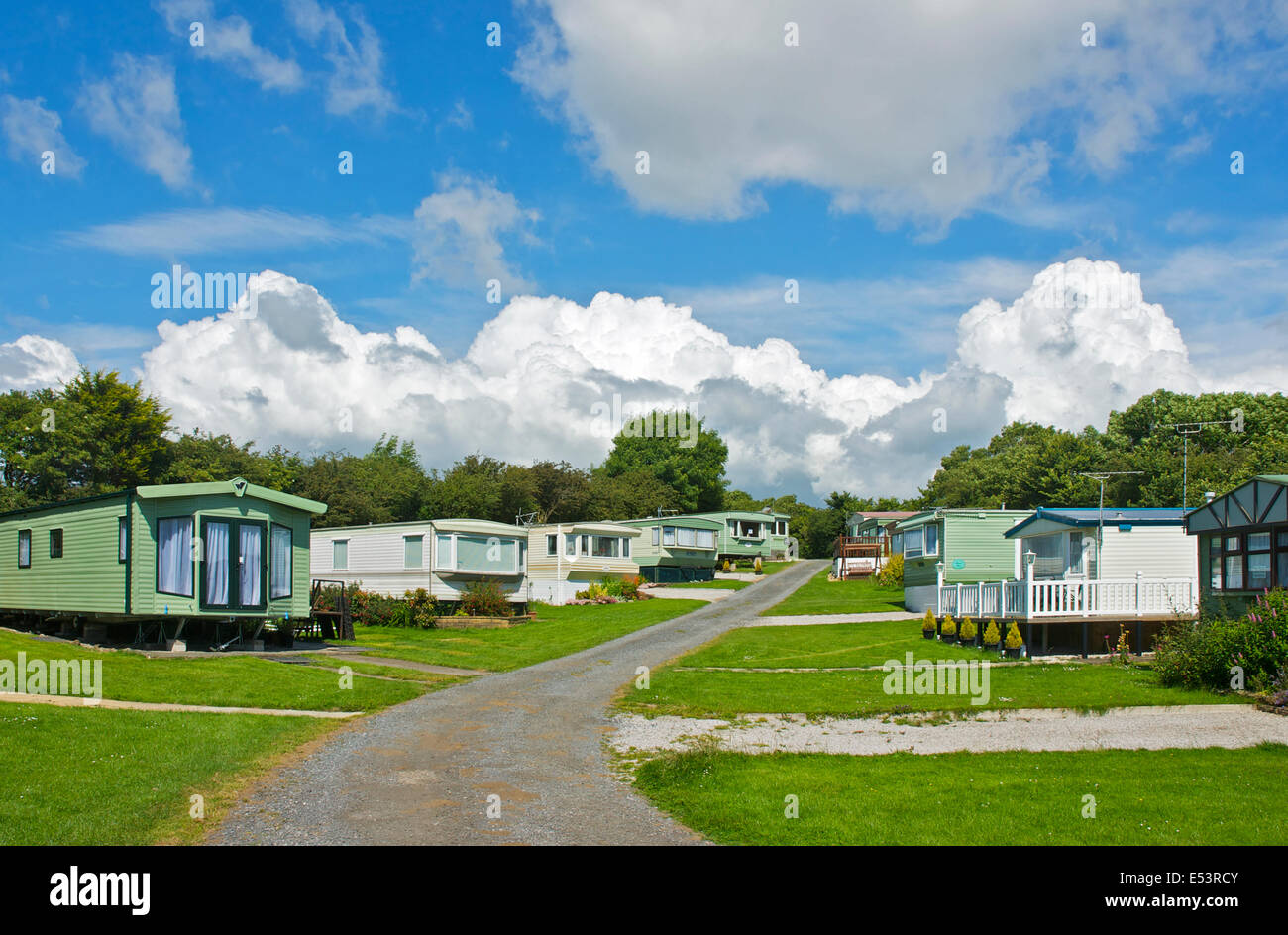 Riverside Caravan Park, Oxcliffe Hill Farm, Snatchems, Lancashire ...