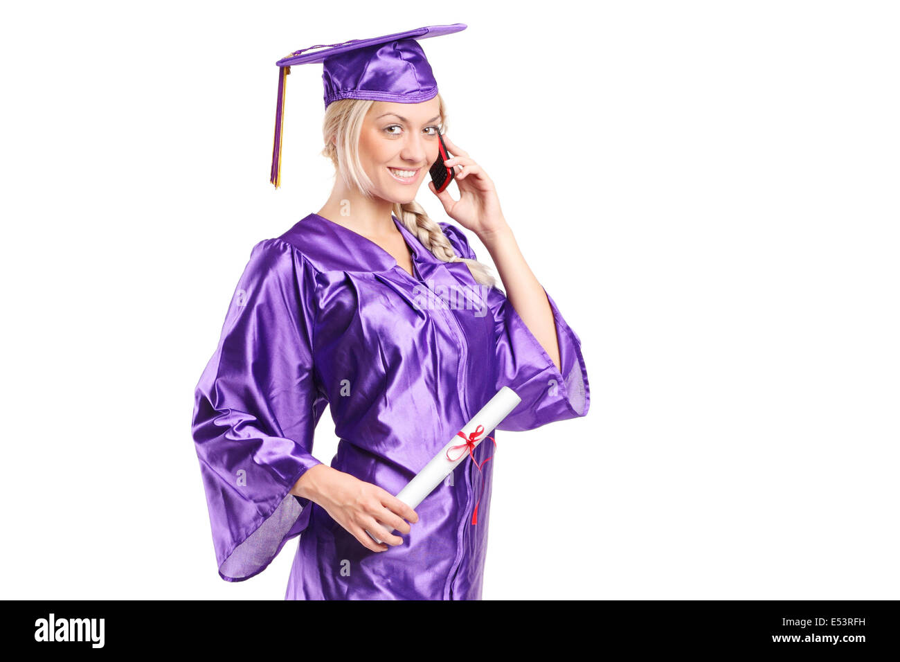 Graduation gown hi-res stock photography and images - Alamy