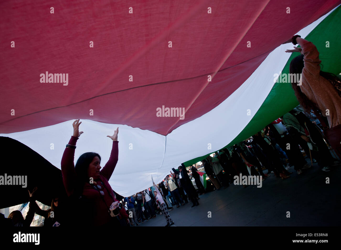 Palestine chile conflict hi-res stock photography and images - Alamy