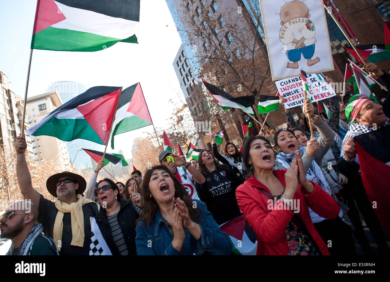 Palestine chile conflict hi-res stock photography and images - Alamy