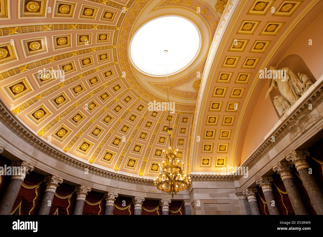 Capitol building washington dc interior hi-res stock photography and ...