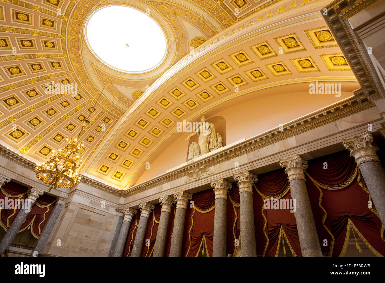 Capitol building washington dc interior hi-res stock photography and ...