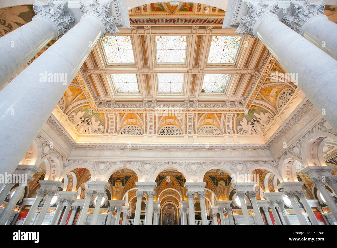 the library of congress building in washington dc Stock Photo - Alamy