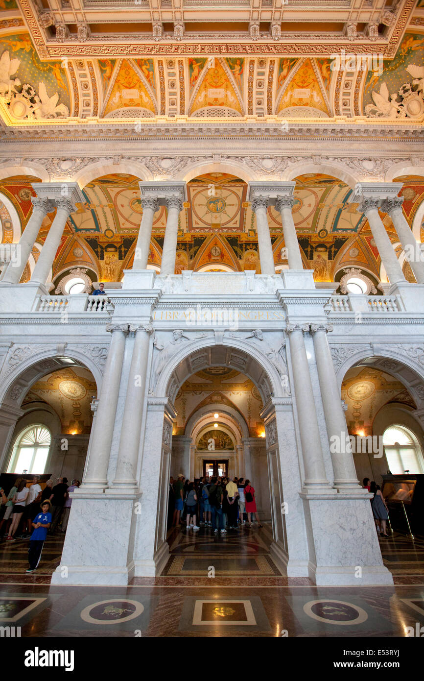 Lobby library congress washington hi-res stock photography and images ...