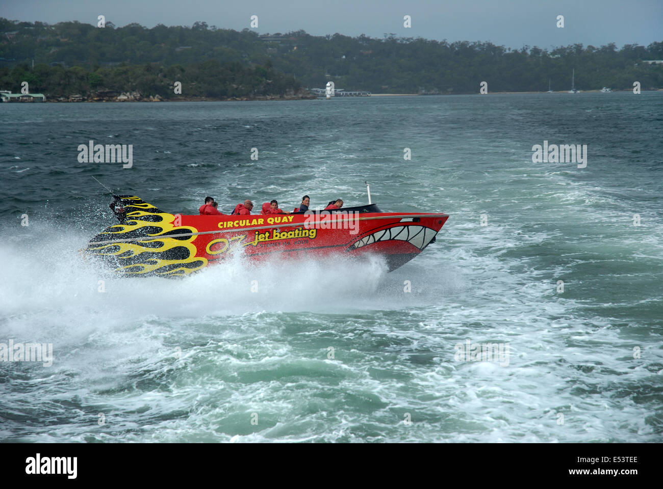Jet boat sydney harbour hi-res stock photography and images - Alamy