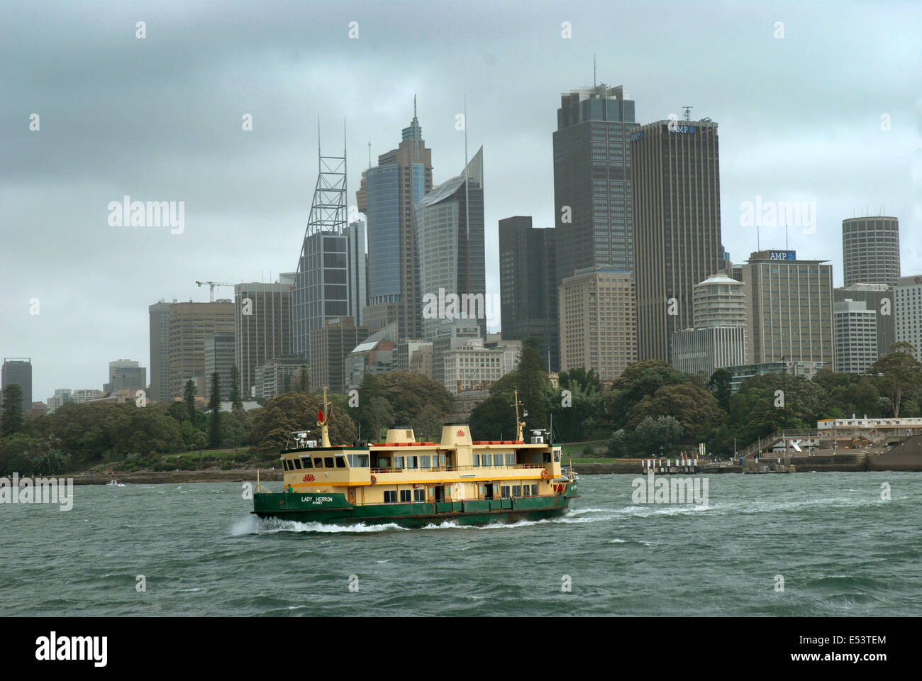 Ferry in Sydney Harbour, Sydney, NSW, Australia Stock Photo - Alamy