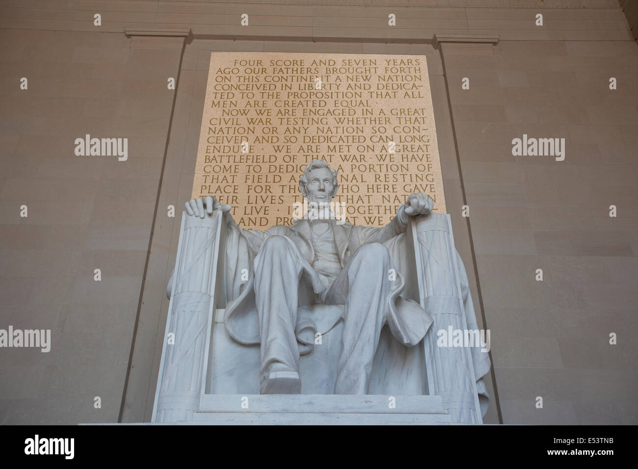 Lincoln statue gettysburg hi-res stock photography and images - Alamy