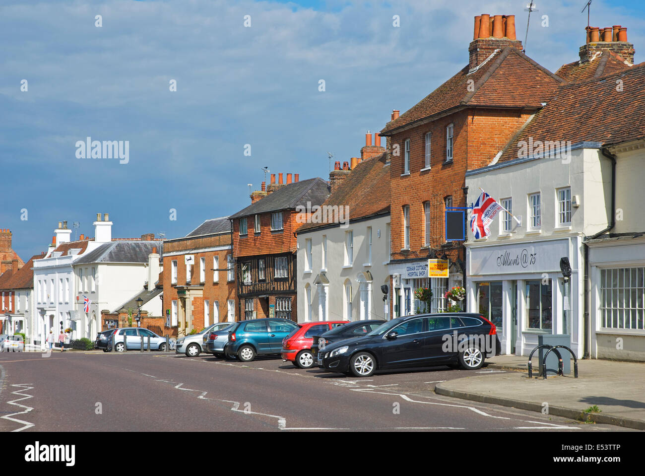 Main Street in Odiham, Hampshire, England UK Stock Photo - Alamy
