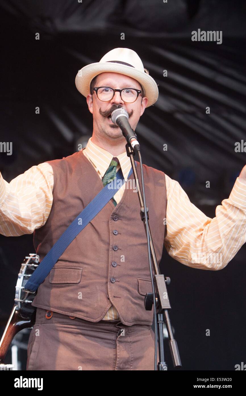 Mr. B The Gentleman Rhymer performing at Guilfest 2014. He performs ...