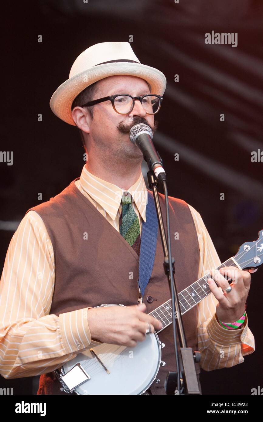 Mr. B The Gentleman Rhymer performing at Guilfest 2014. He performs ...