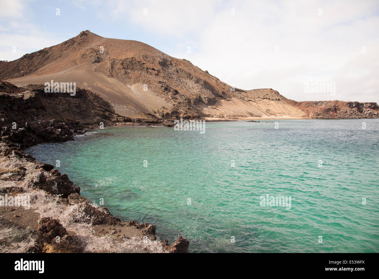 Volcanic Mountains in the Galapagos Islands Stock Photo - Alamy