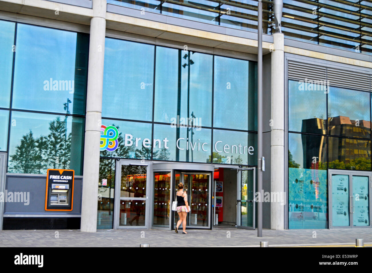 The Brent Civic Centre, London Borough of Brent, London, England ...