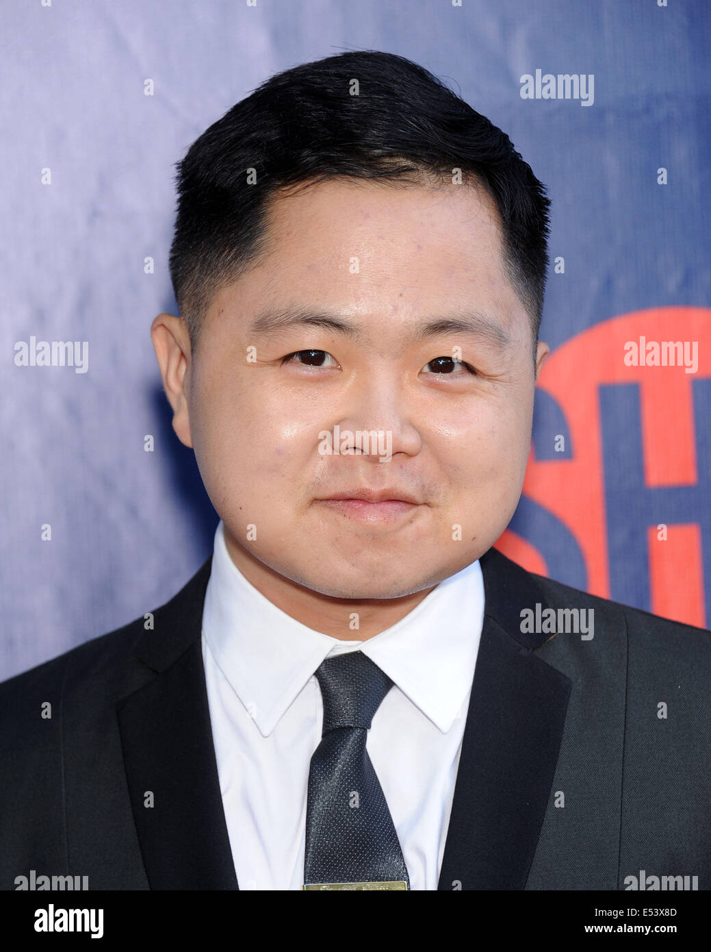 West Hollywood, California, USA. 17th July, 2014. Matthew Moy arrives ...