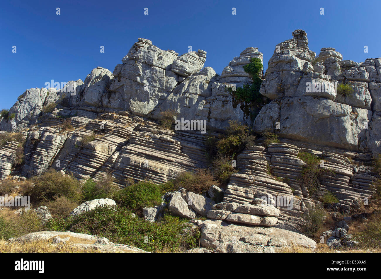 Torcal de Antequera Natural Park, Antequera, Malaga-province, Region of ...