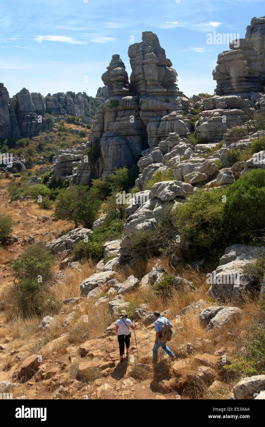 Torcal de Antequera Natural Park, Antequera, Malaga-province, Region of ...