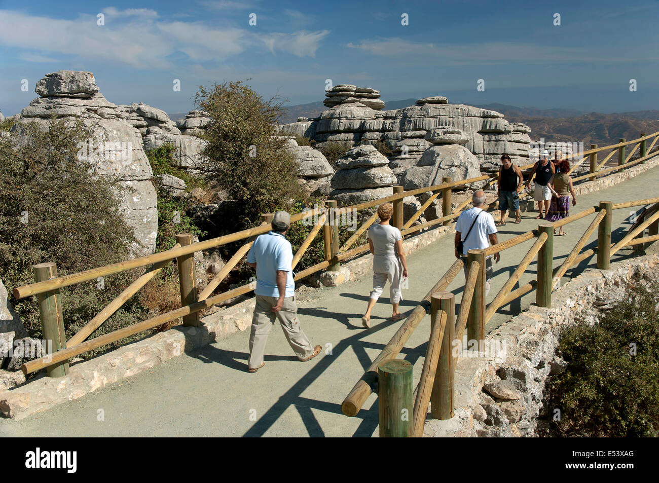 Torcal de Antequera Natural Park, Antequera, Malaga-province, Region of ...