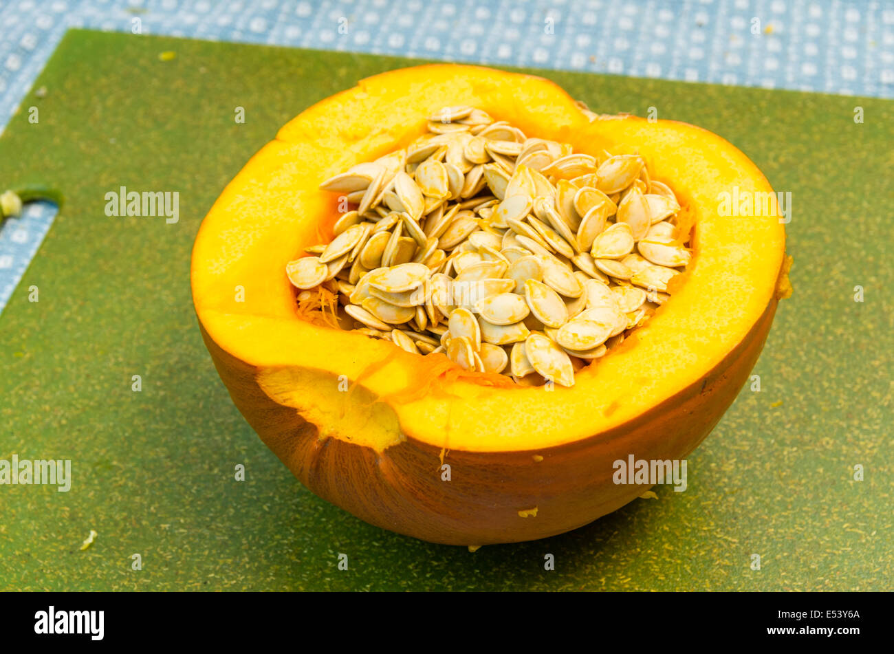 Split pumpkin hi-res stock photography and images - Alamy