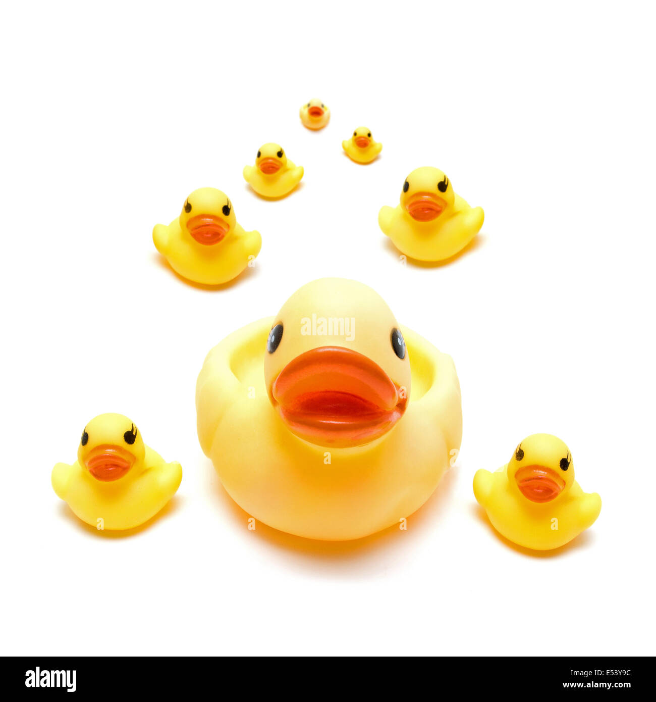 Smiling baby on baby swim Cut Out Stock Images & Pictures - Alamy