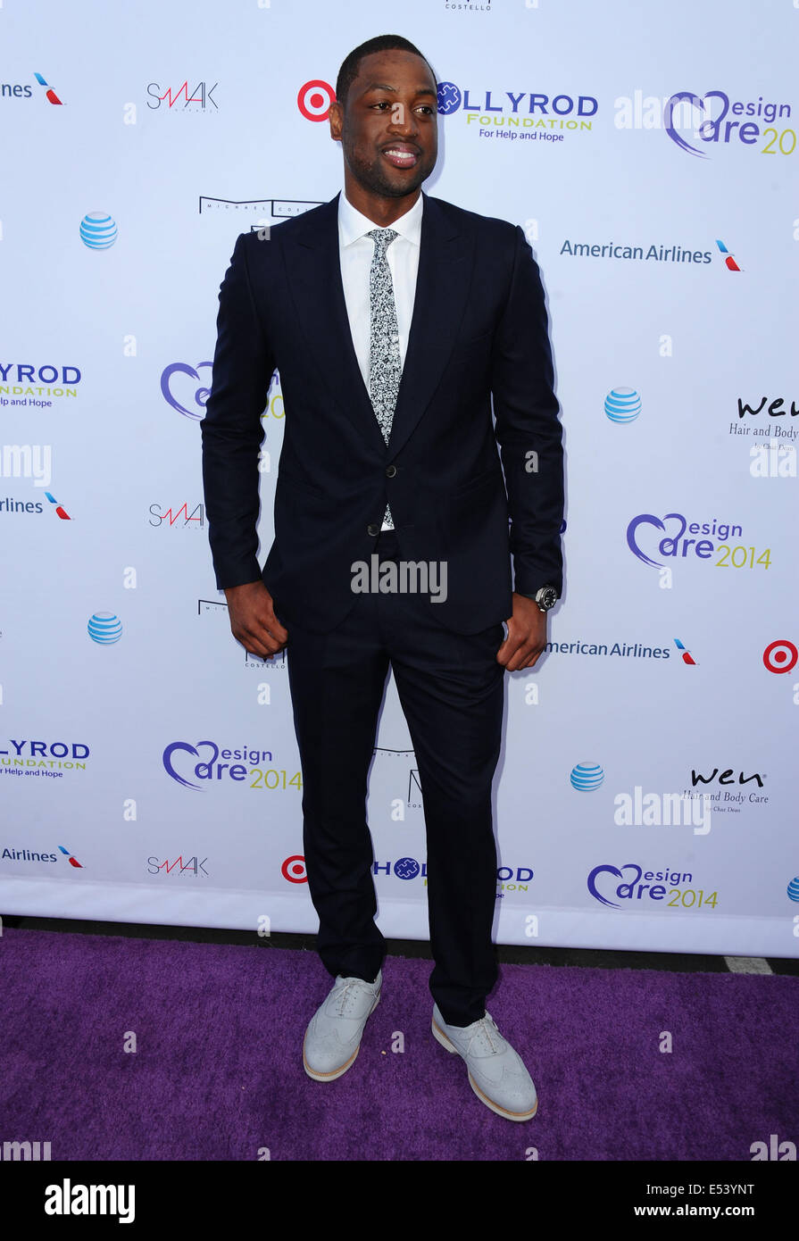 Los Angeles, California, USA. 19th July, 2014. Dwayne Wade attending ...